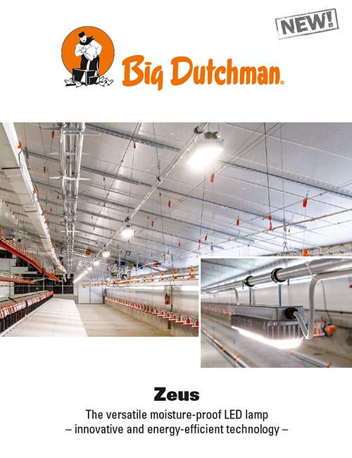 Zeus LED Lighting | Poultry LED Lamp | Poultry Production | Big Dutchman
