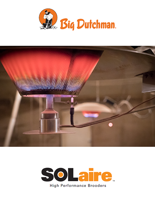 Poultry Heating System | SOLaire™ Brooders | Brooders | Big Dutchman