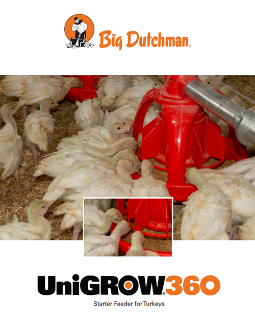 UniGROW® 360 Starter Pan | Turkey Management | Big Dutchman