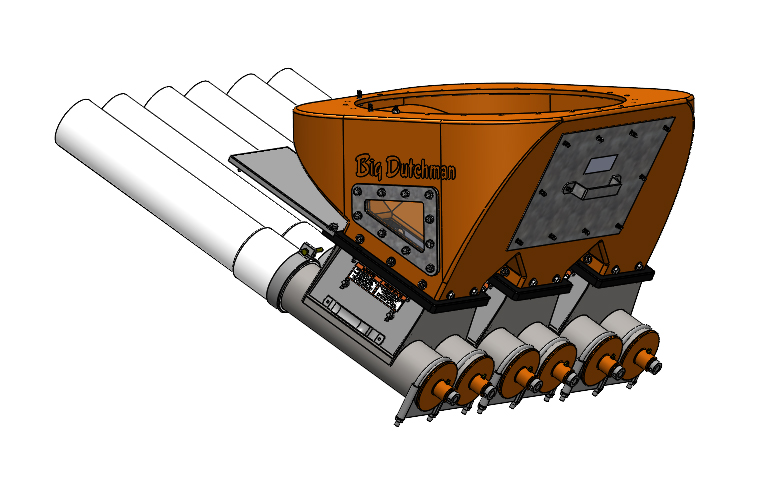 Flex-vey Auger | Flex Auger System | Feed Storage Bins | Big Dutchman